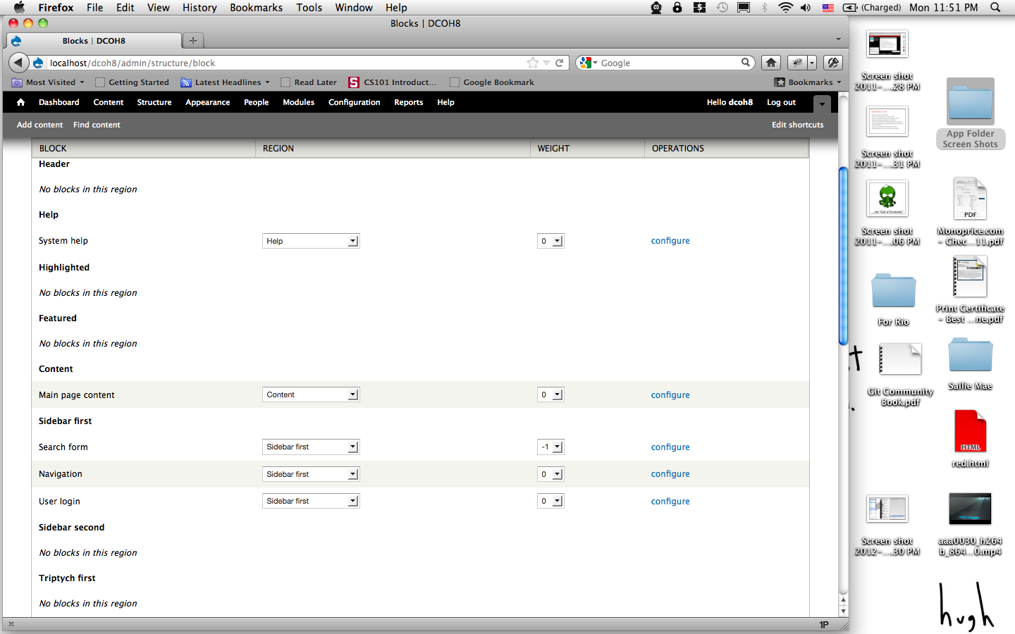 Sticky table headers need to react properly to "show/hide weights column" link [#988930 ...